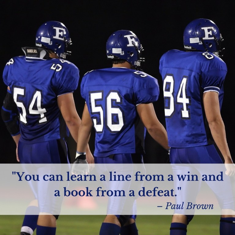 25 of the Greatest Football Quotes Ever – Team Colors By Carrie