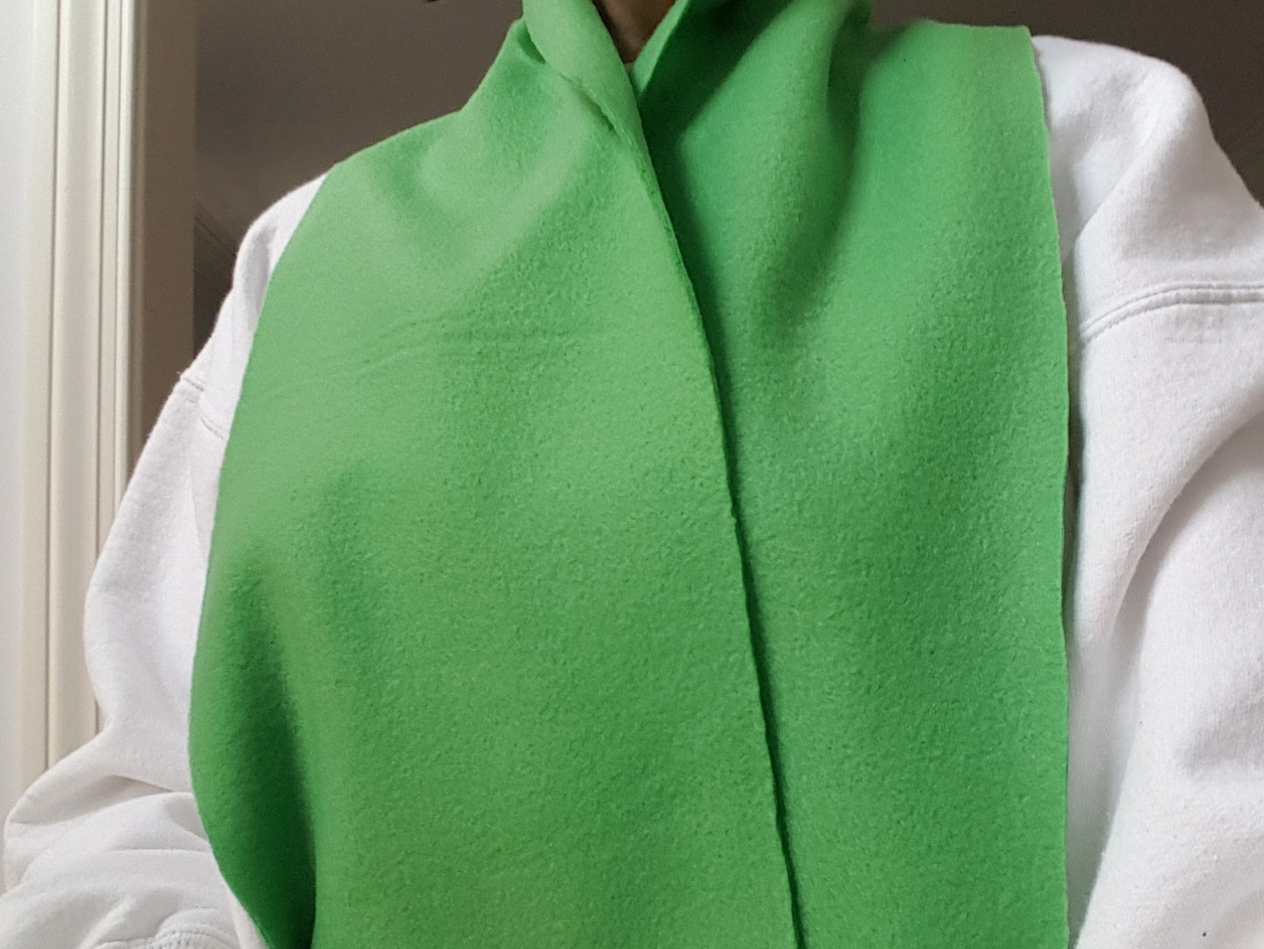 Warm and Cuddly Fleece Scarves are Quick and Easy to Make – Team Colors ...