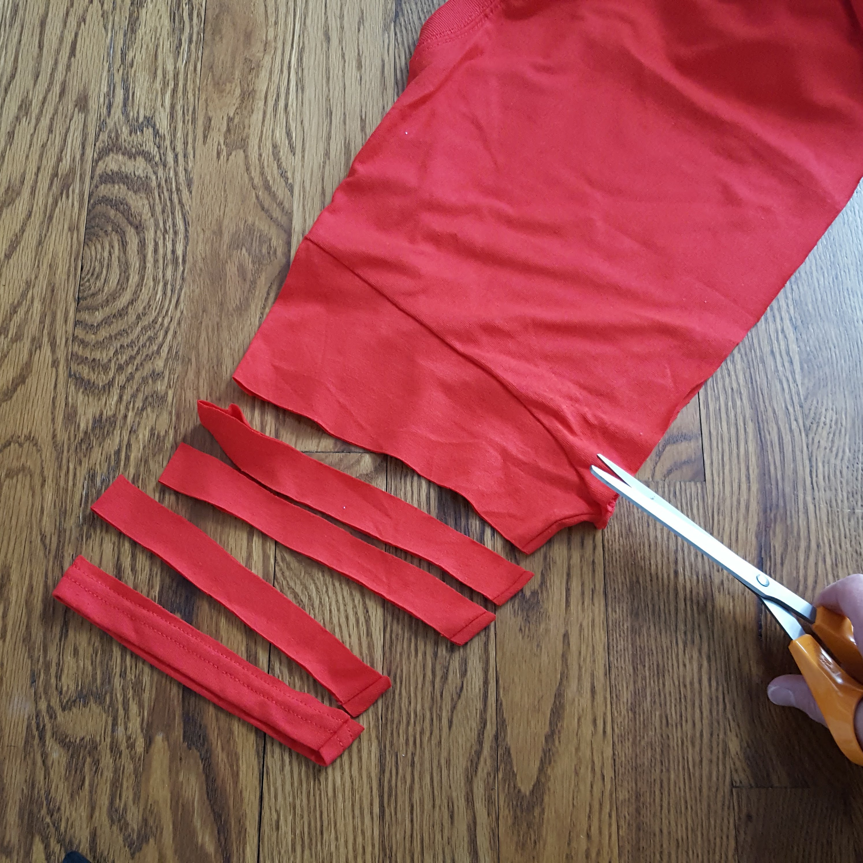 Pic 4c – cut strips – Team Colors By Carrie