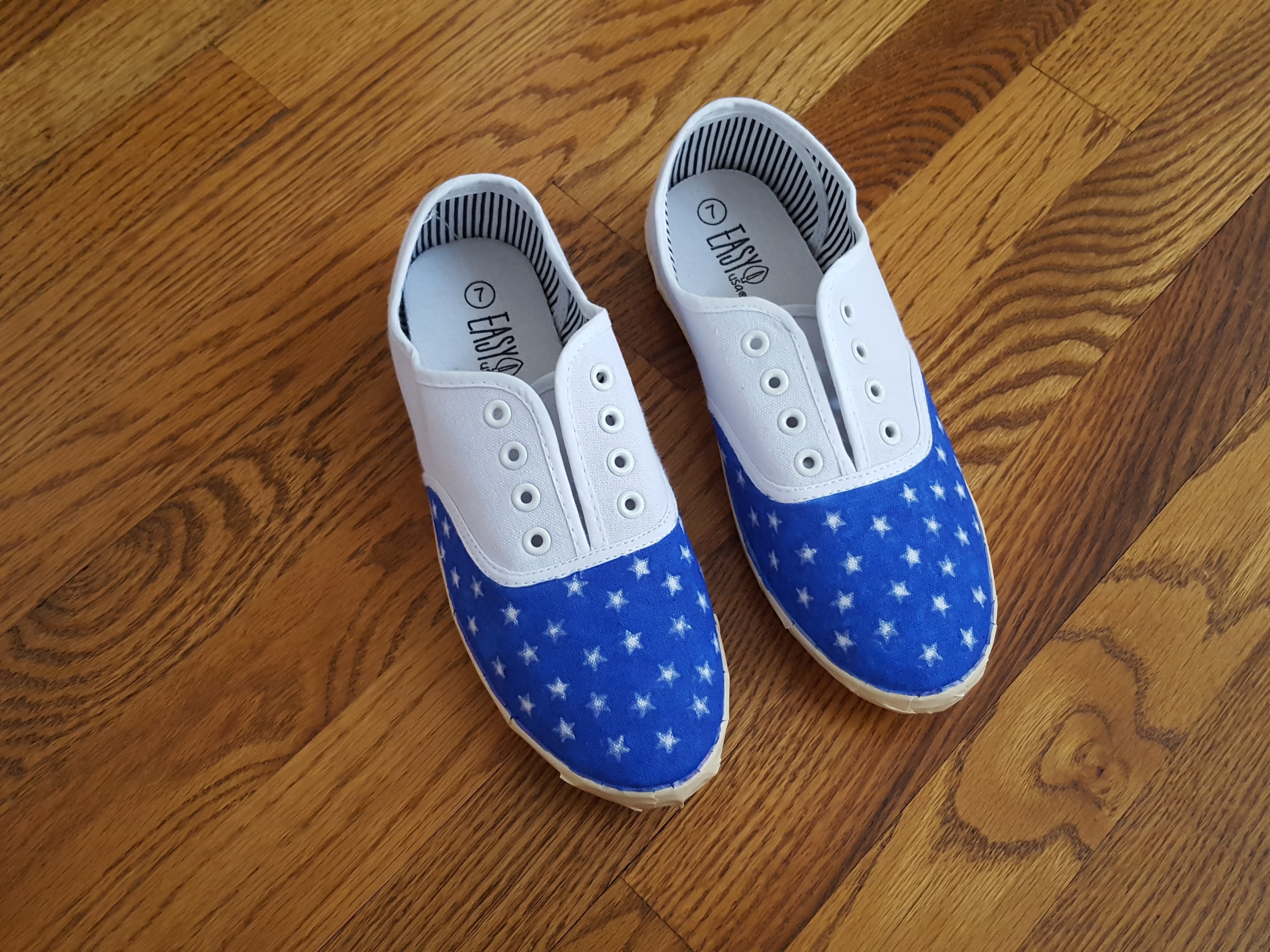 How to make your own American Flag Shoes using Markers – Team Colors By ...
