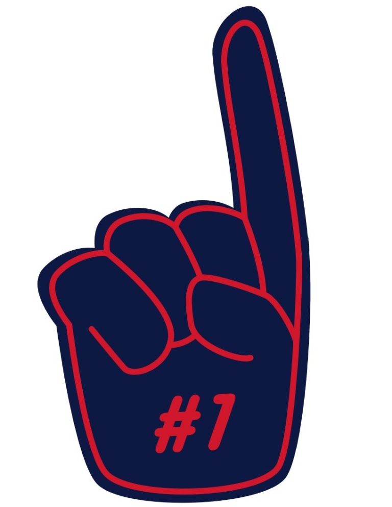 Photo Booth Props for your Football Party – Team Colors By Carrie