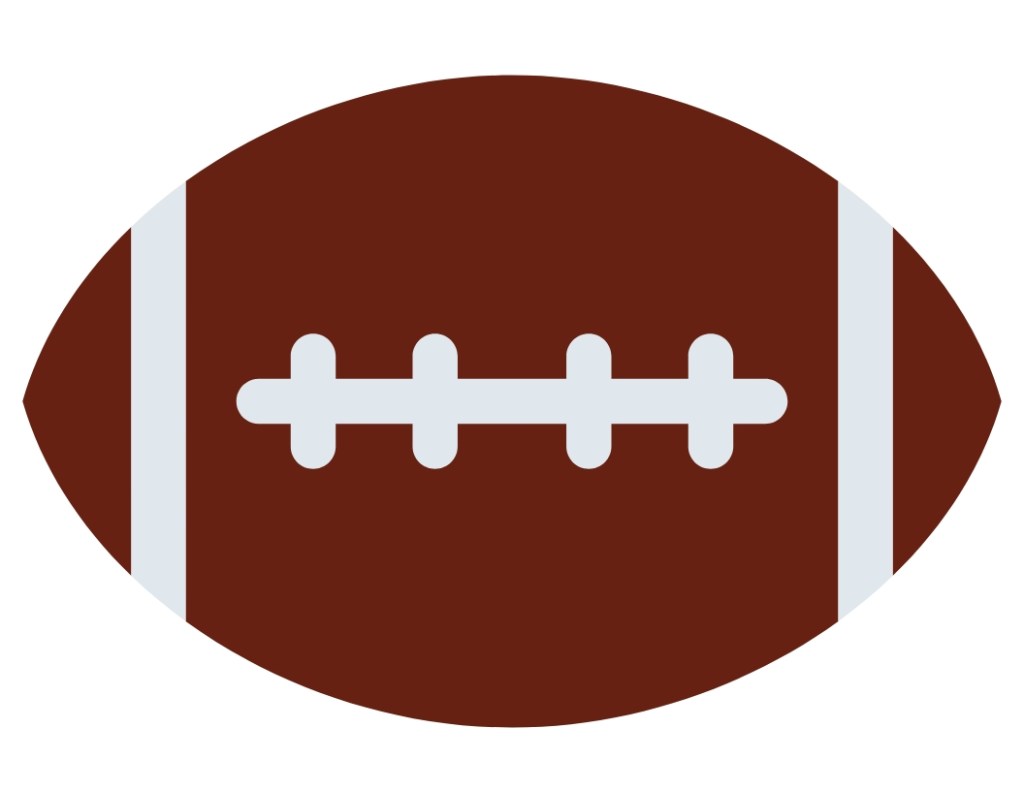 Photo Booth Props for your Football Party – Team Colors By Carrie