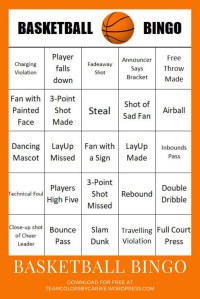 Make Watching Basketball Even More Fun with Free Printable Bingo Cards ...