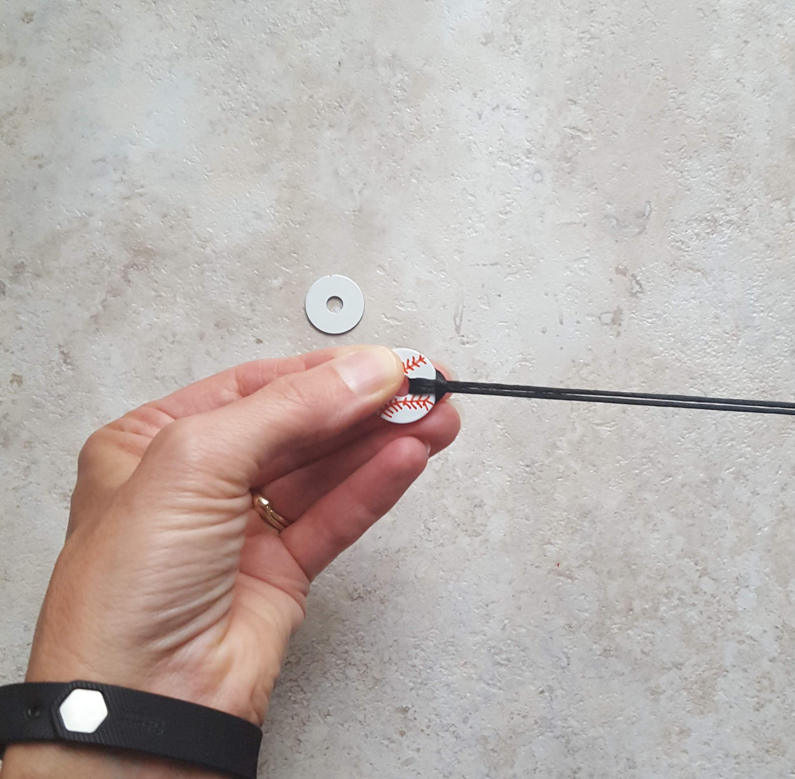 How to Make Your Own Washer Baseball Necklaces – Team Colors By Carrie