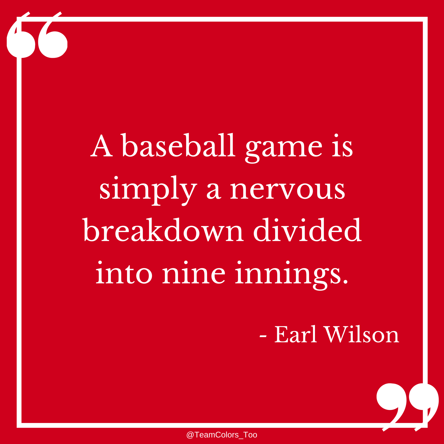 25 Of The Best Baseball Quotes – Team Colors By Carrie