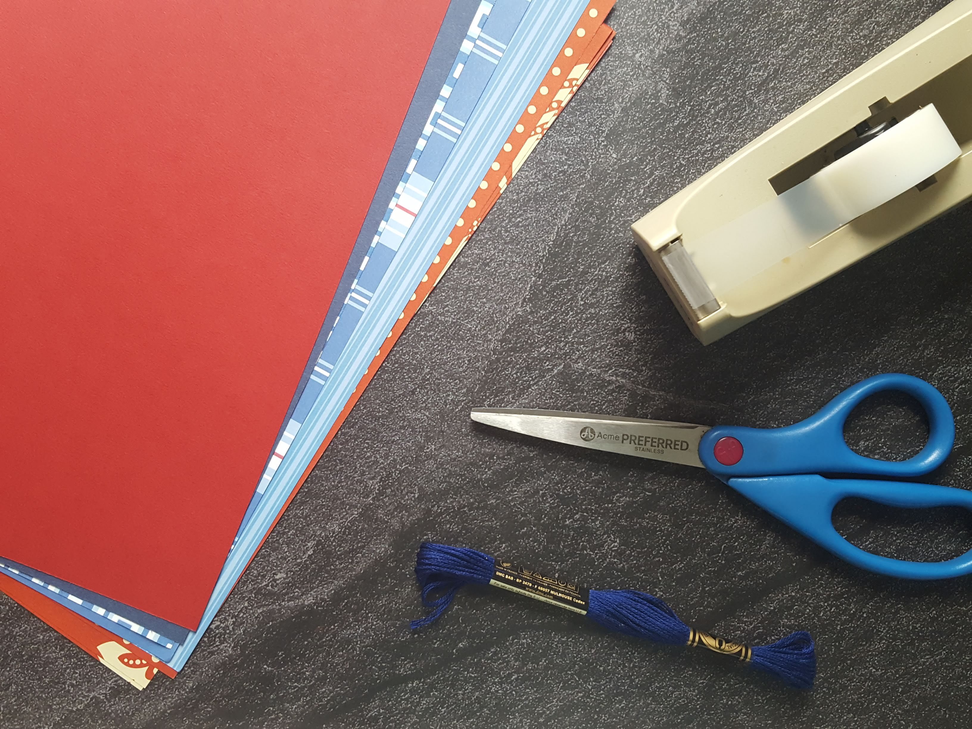 How To Make A Quick And Easy Paper Strip Party Garland – Team Colors By ...