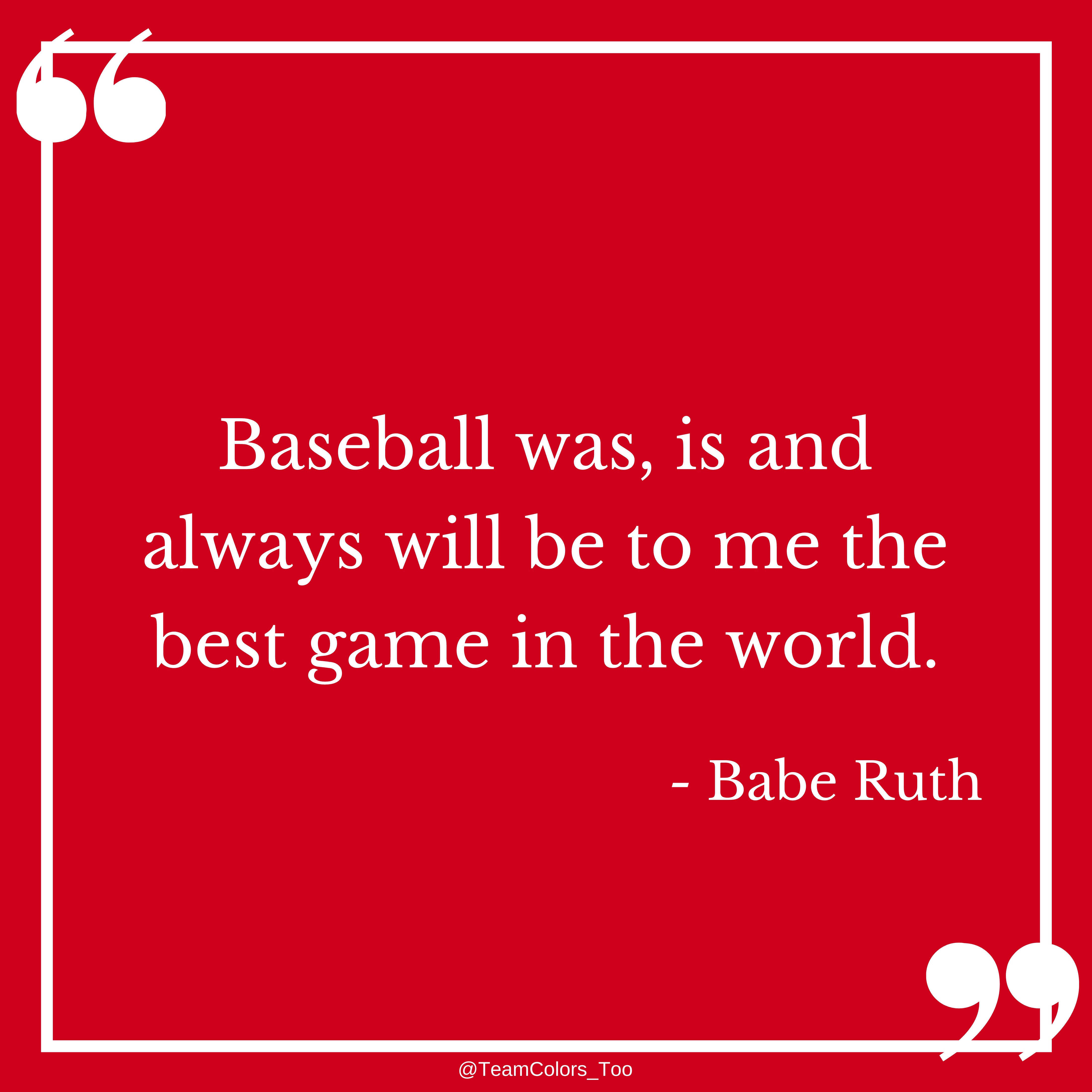 25 Of The Best Baseball Quotes Ever – Team Colors By Carrie