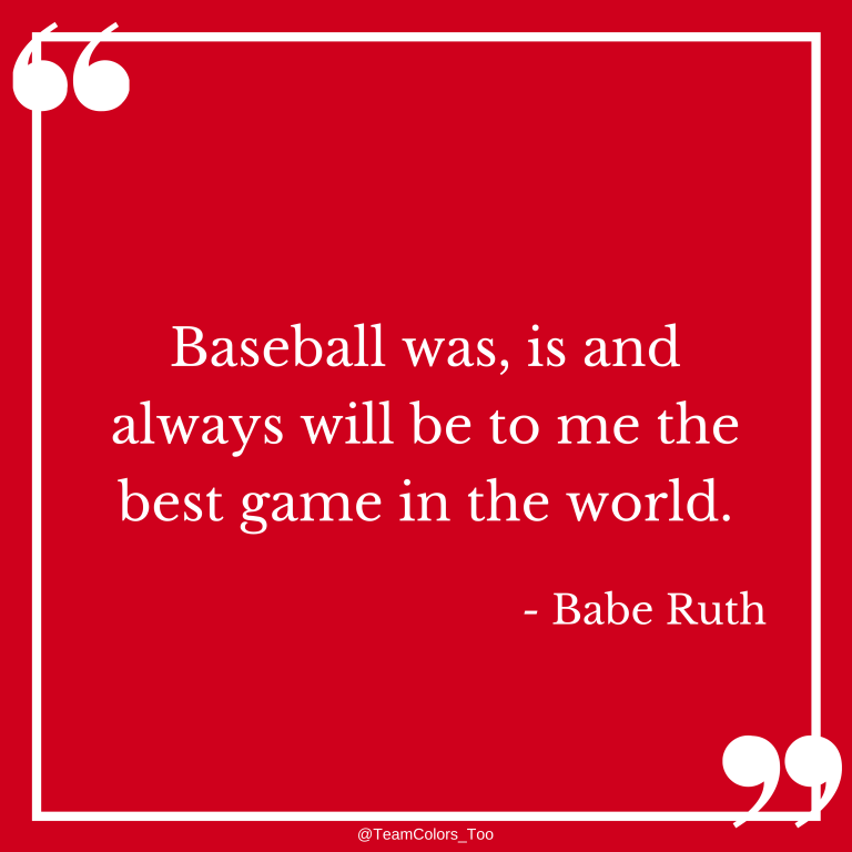 25 Of The Best Baseball Quotes Ever – Team Colors By Carrie