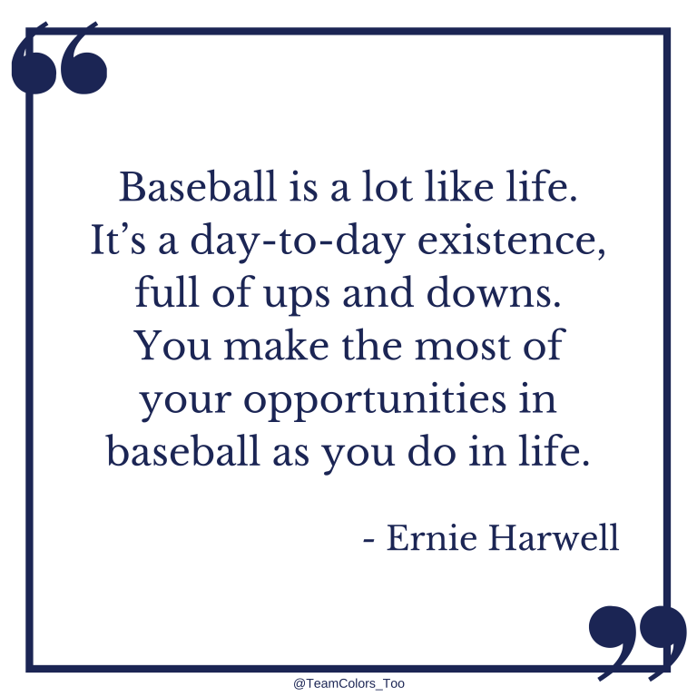 25 Of The Best Baseball Quotes Ever – Team Colors By Carrie