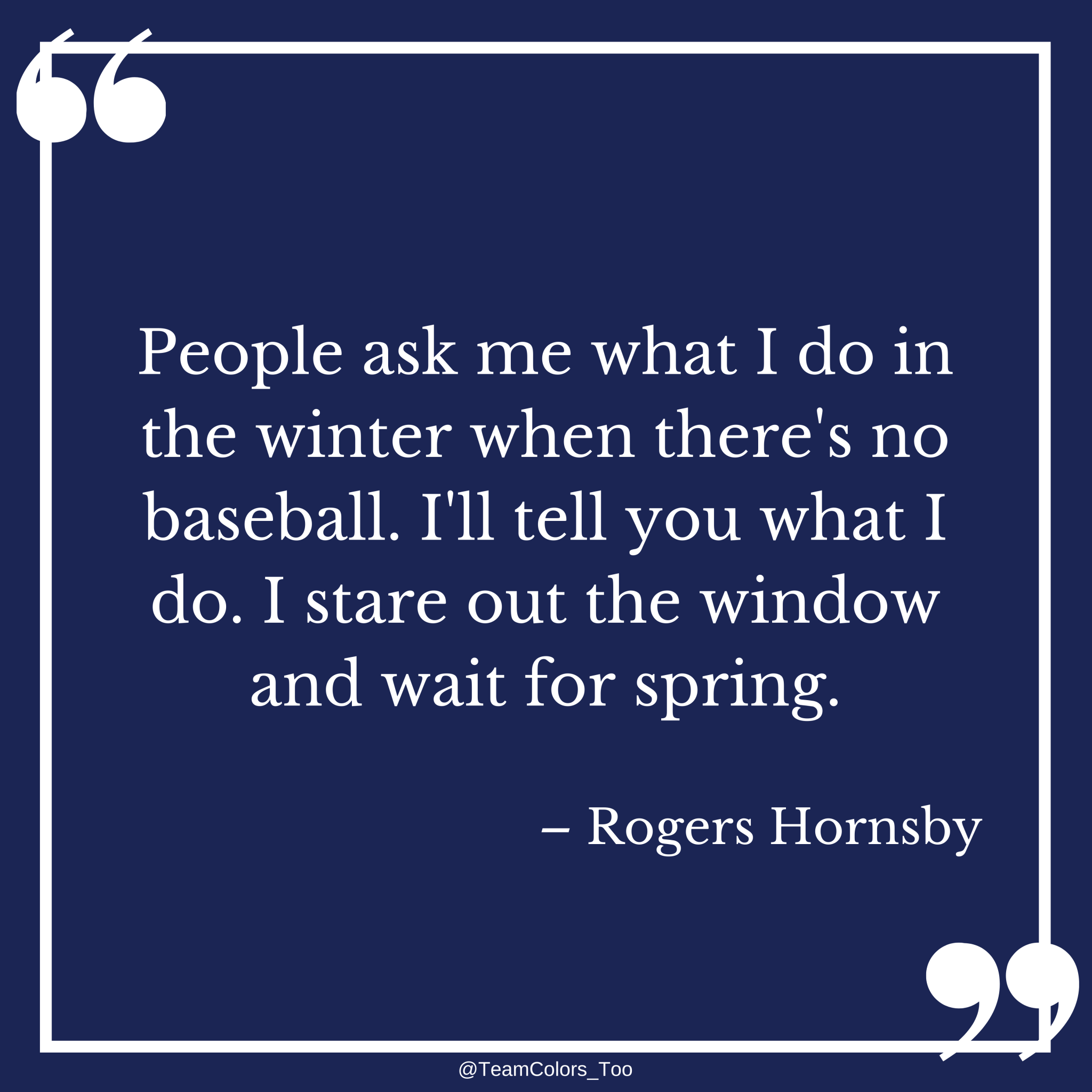 25 Of The Best Baseball Quotes Ever – Team Colors By Carrie