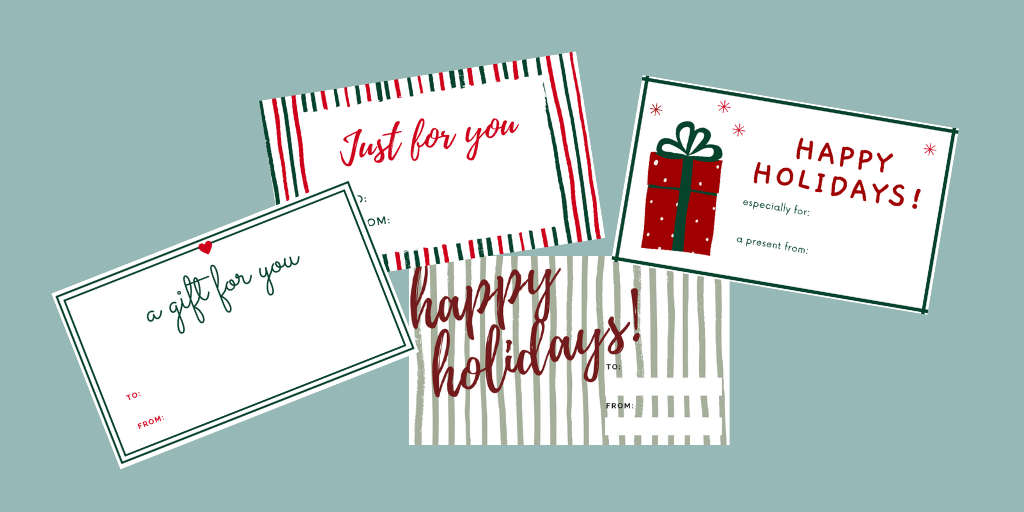 My Gift To You: 10 Free Printable Christmas Gift Tags – Team Colors By ...