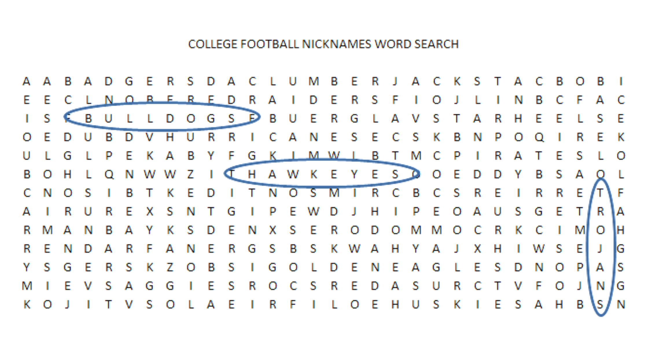 Kick Off The College Football Season with a FREE Word Search Printable ...