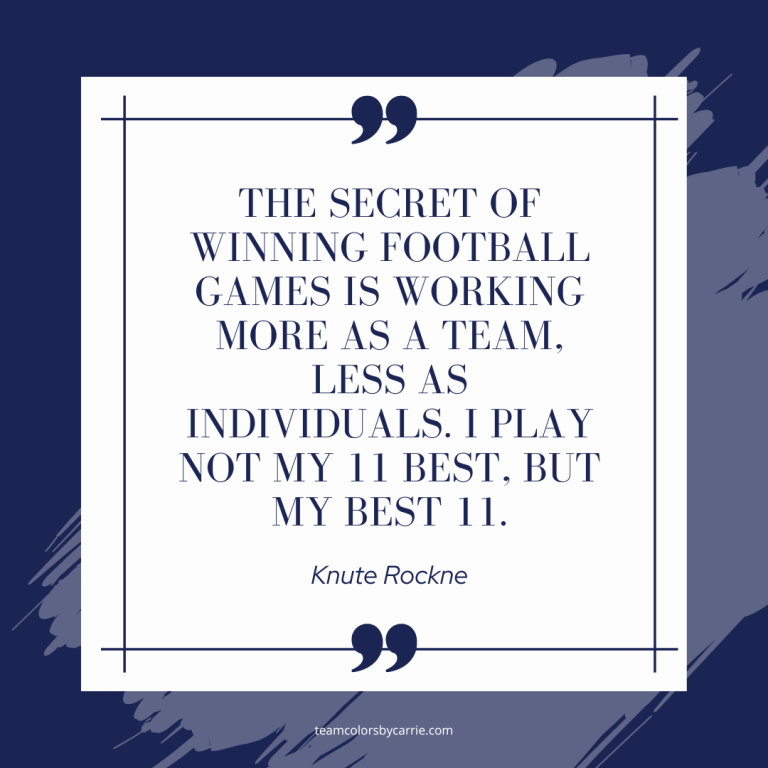25 Great Football Quotes To Inspire a Winning Attitude – Team Colors By ...