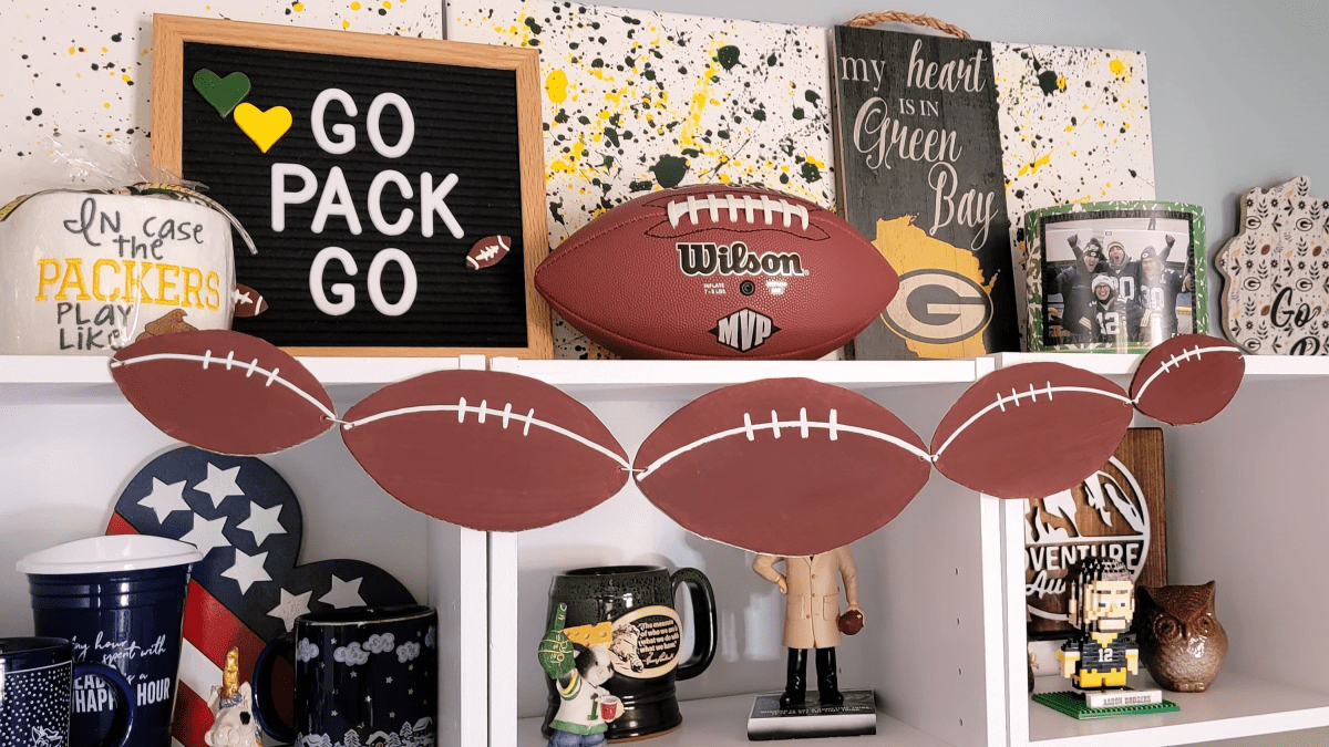How to Recycle Old Cardboard into Exciting Football Party Decorations ...
