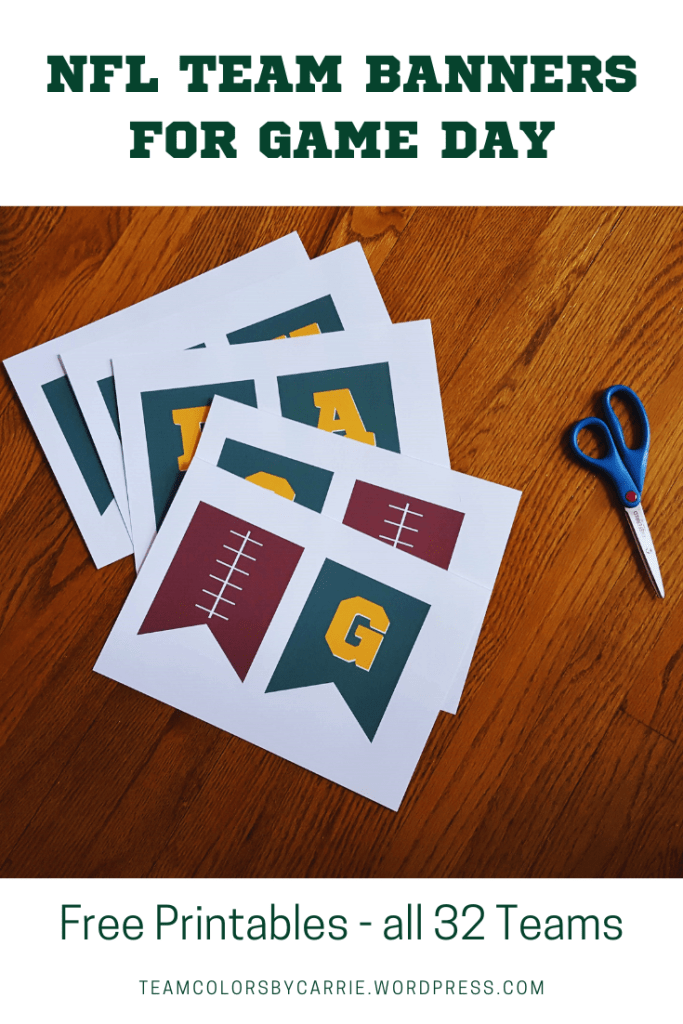 Game Day Glory: Free NFL Team Banners for Your Ultimate Game Day Party ...