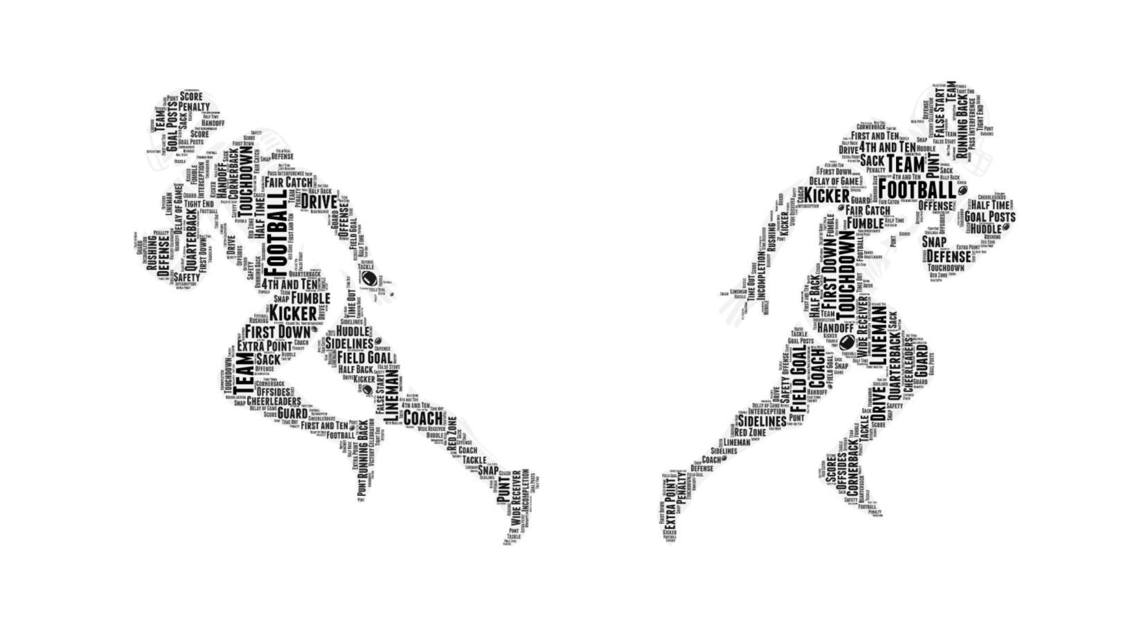 Score a Touchdown for Your Decor: Football Word Art for Every Fan’s ...