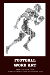 Score a Touchdown for Your Decor: Football Word Art for Every Fan’s ...