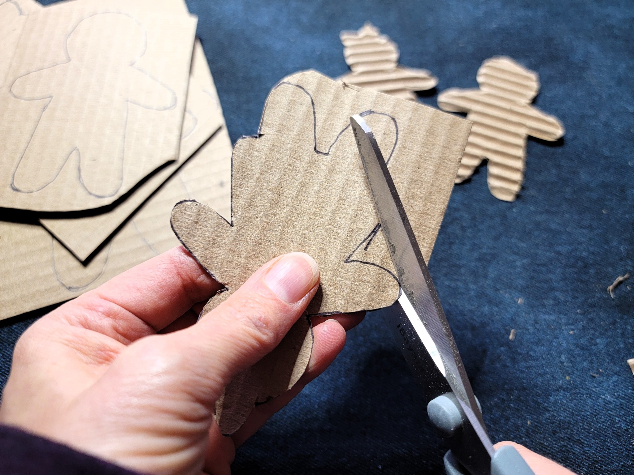 Cardboard Gingerbread People: Festive Crafts for the Whole Family ...