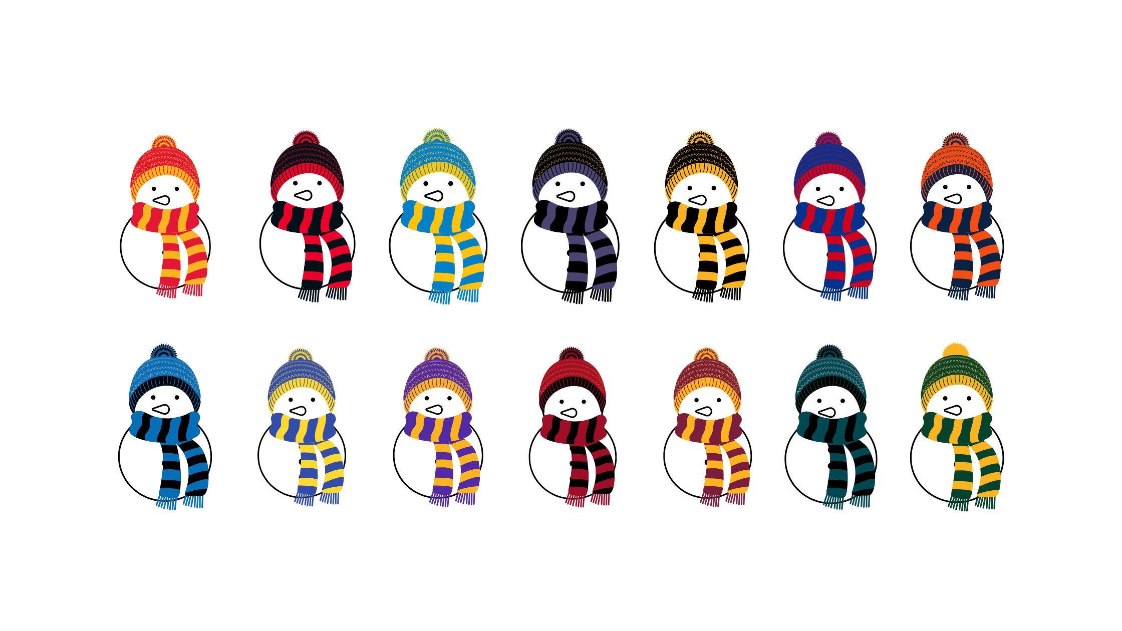 Snowmen Superfans in the NFL Playoffs: Free Printables! – Team Colors ...