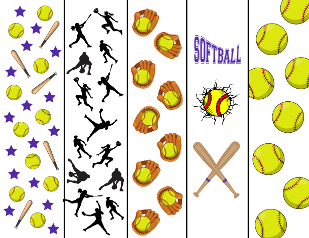 Softball Fans, Bookmark This! Free Printables Just for You – Team ...