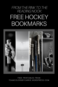 From the Rink to the Reading Nook: Free Hockey Bookmarks – Team Colors ...