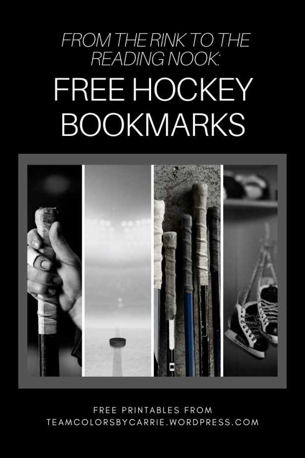 From the Rink to the Reading Nook: Free Hockey Bookmarks – Team Colors ...