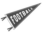 Free Printable Football Photo Booth Props for Game Day – Team Colors By ...